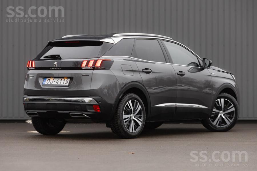 Grey Peugeot 3008 2017 in Jelgava, with an engine capacity of 1.20 L and mileage of 0 thousand km for 12300 €, photo 7 on AUTOMOTO.COM.LV