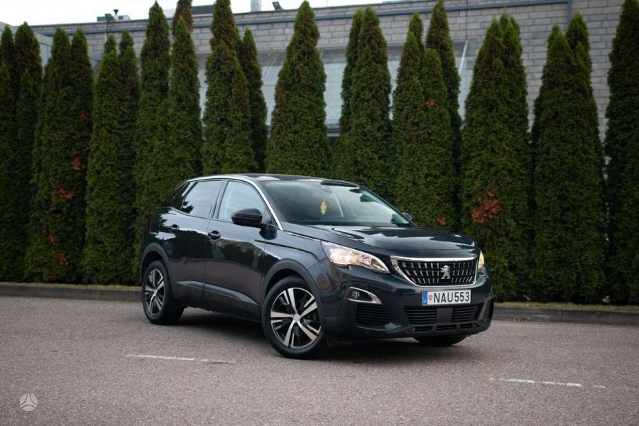 Grey Peugeot 3008 2017 in Kaunas, with an engine capacity of 1.56 L and mileage of 271 thousand km for 9850 €, photo 6 on AUTOMOTO.COM.LV