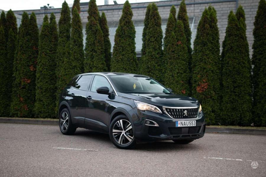 Grey Peugeot 3008 2017 in Kaunas, with an engine capacity of 1.56 L and mileage of 271 thousand km for 9750 €, photo 7 on AUTOMOTO.COM.LV