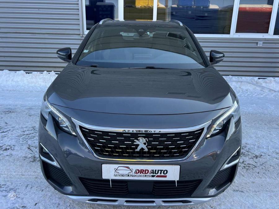 Grey Peugeot 3008 2017 in Vilnius, with an engine capacity of 1.20 L and mileage of 134 thousand km for 11900 €, photo 3 on AUTOMOTO.COM.LV