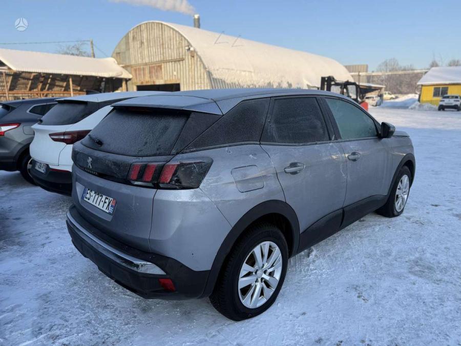 Grey Peugeot 3008 2017 in Kaunas, with an engine capacity of 1.56 L and mileage of 254 thousand km for 9500 €, photo 4 on AUTOMOTO.COM.LV