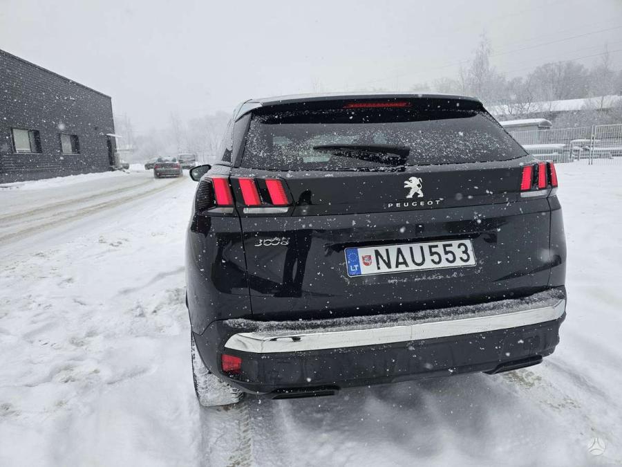 Grey Peugeot 3008 2017 in Kaunas, with an engine capacity of 1.56 L and mileage of 270 thousand km for 10150 €, photo 9 on AUTOMOTO.COM.LV