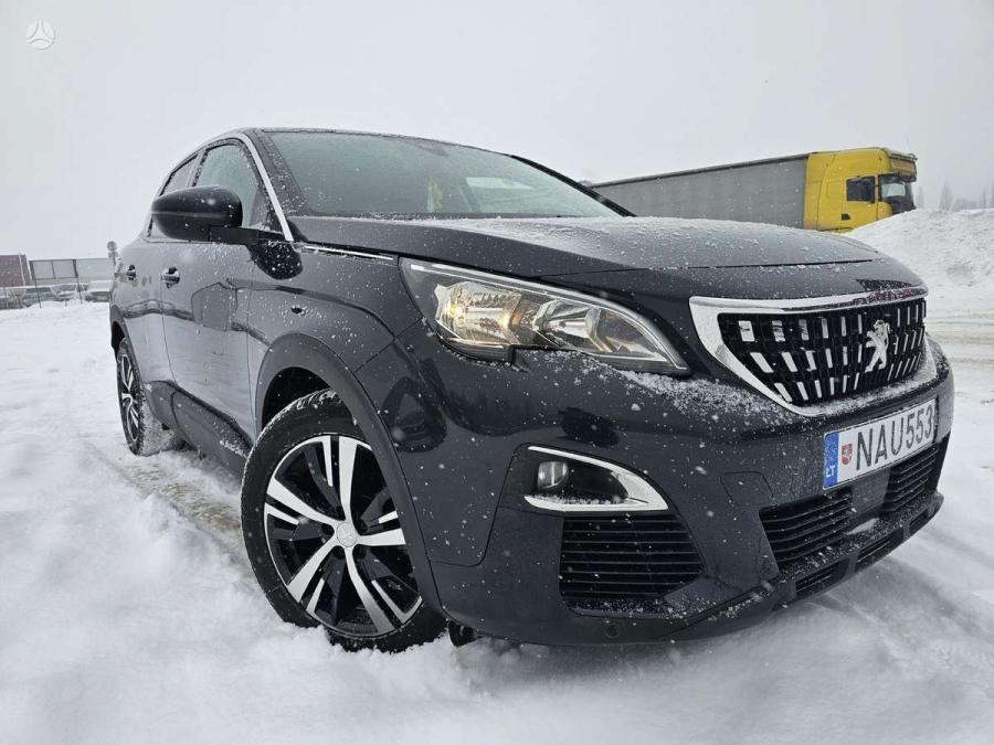 Grey Peugeot 3008 2017 in Kaunas, with an engine capacity of 1.56 L and mileage of 270 thousand km for 10150 €, photo 16 on AUTOMOTO.COM.LV