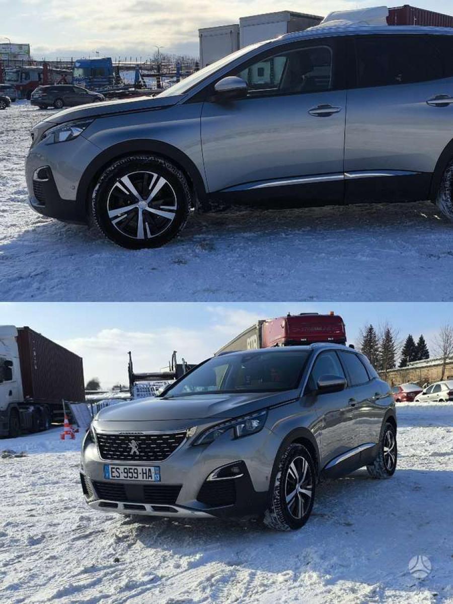 Pelēks Peugeot 3008 2017 Tauragė, ar dzinēja tilpumu 1.20 L un nobraukumu 135 tūkst. km par 10200 €, foto 5 vietnē AUTOMOTO.COM.LV