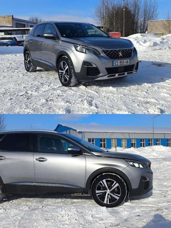 Grey Peugeot 3008 2017 in Taurage, with an engine capacity of 1.20 L and mileage of 135 thousand km for 10200 €, photo 7 on AUTOMOTO.COM.LV