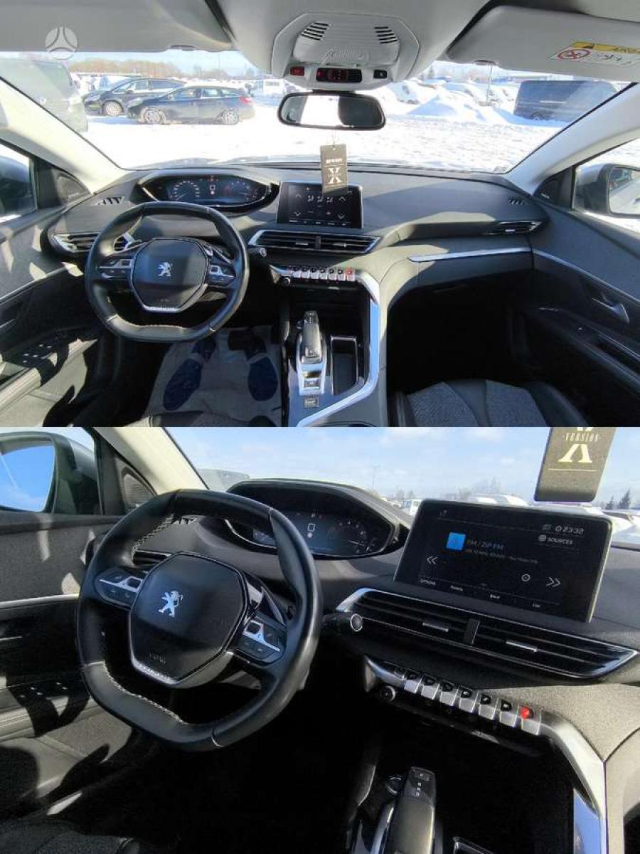 Pelēks Peugeot 3008 2017 Tauragė, ar dzinēja tilpumu 1.20 L un nobraukumu 135 tūkst. km par 10200 €, foto 13 vietnē AUTOMOTO.COM.LV