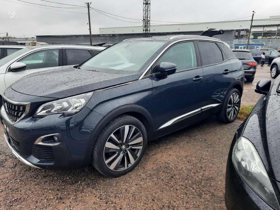 Grey Peugeot 3008 2017 in Kaunas, with an engine capacity of 1.56 L and mileage of 237 thousand km for 10450 €, photo 10 on AUTOMOTO.COM.LV