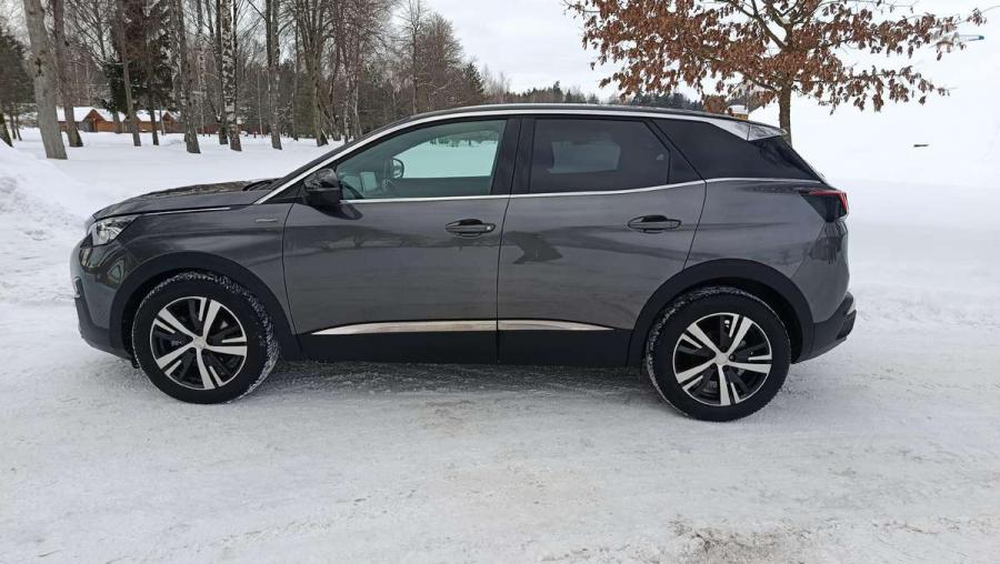 Grey Peugeot 3008 2017 in Taurage, with an engine capacity of 1.20 L and mileage of 120 thousand km for 9900 €, photo 8 on AUTOMOTO.COM.LV