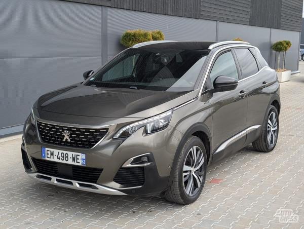 Pelēks Peugeot 3008 2017 Šauļi, ar dzinēja tilpumu 1.20 L un nobraukumu 153 tūkst. km par 12990 €, foto 1 vietnē AUTOMOTO.COM.LV
