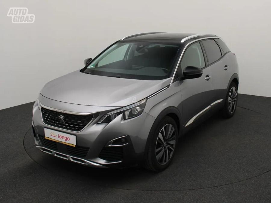 Grey Peugeot 3008 2017 in Vilnius, with an engine capacity of 1.20 L and mileage of 158 thousand km for 11199 €, photo 1 on AUTOMOTO.COM.LV
