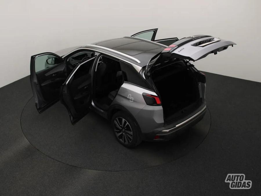 Grey Peugeot 3008 2017 in Vilnius, with an engine capacity of 1.20 L and mileage of 158 thousand km for 11199 €, photo 14 on AUTOMOTO.COM.LV