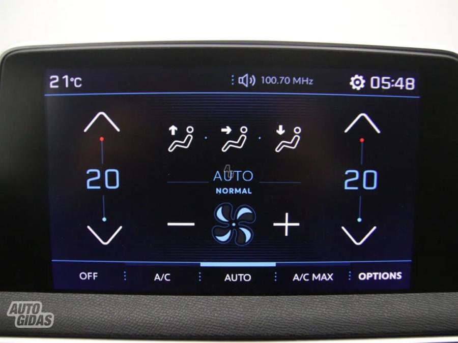 Grey Peugeot 3008 2017 in Vilnius, with an engine capacity of 1.20 L and mileage of 158 thousand km for 11199 €, photo 21 on AUTOMOTO.COM.LV