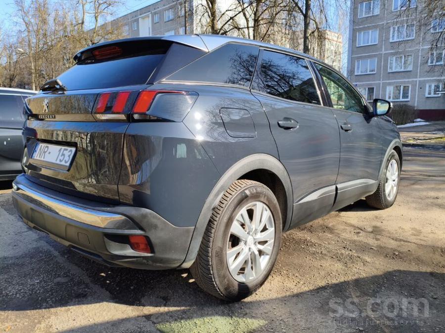 Grey Peugeot 3008 2017 in Riga, with an engine capacity of 1.60 L and mileage of 244 thousand km for 10300 €, photo 4 on AUTOMOTO.COM.LV