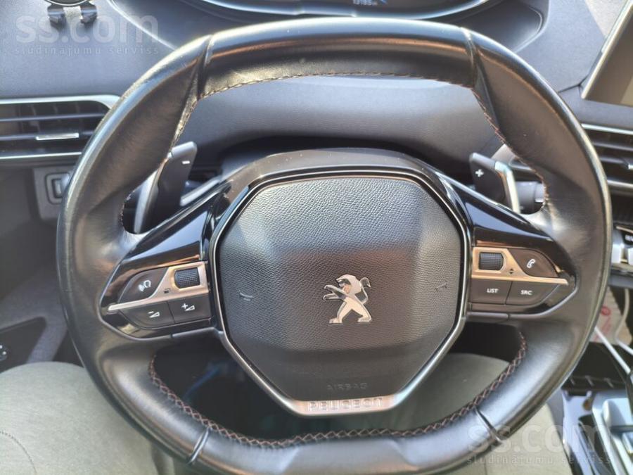 Grey Peugeot 3008 2017 in Riga, with an engine capacity of 1.60 L and mileage of 244 thousand km for 10300 €, photo 18 on AUTOMOTO.COM.LV