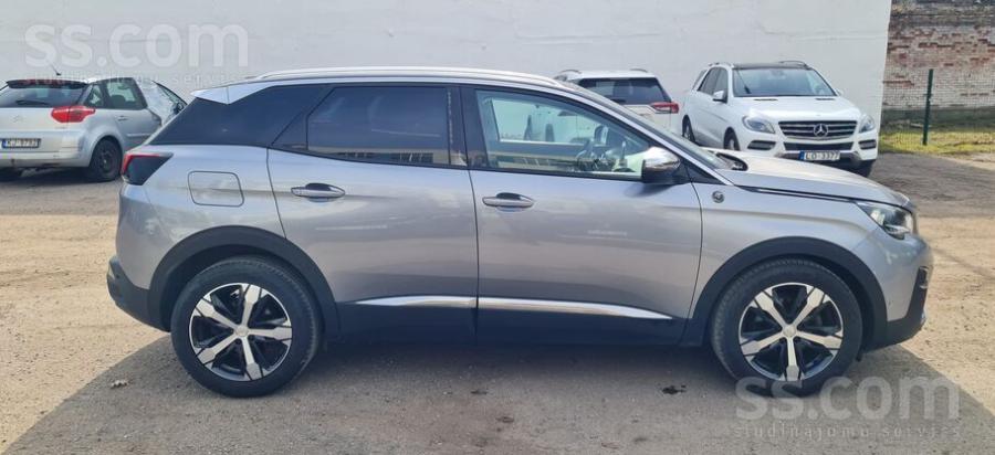 Pelēks Peugeot 3008 2017 Jelgava, ar dzinēja tilpumu 1.60 L un nobraukumu 0 tūkst. km par 14750 €, foto 5 vietnē AUTOMOTO.COM.LV
