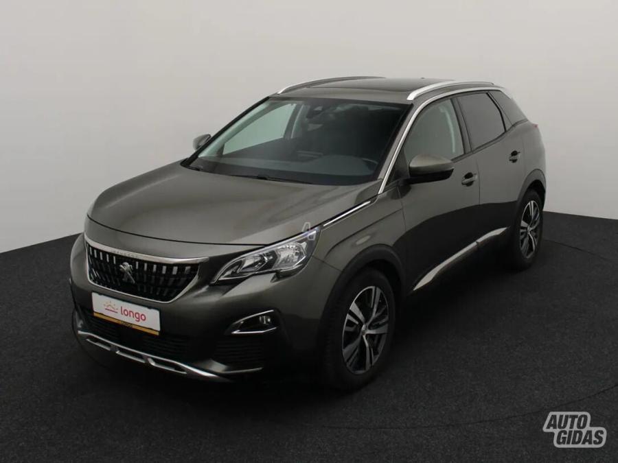 Grey Peugeot 3008 2017 in Vilnius, with an engine capacity of 1.60 L and mileage of 246 thousand km for 11599 €, photo 1 on AUTOMOTO.COM.LV