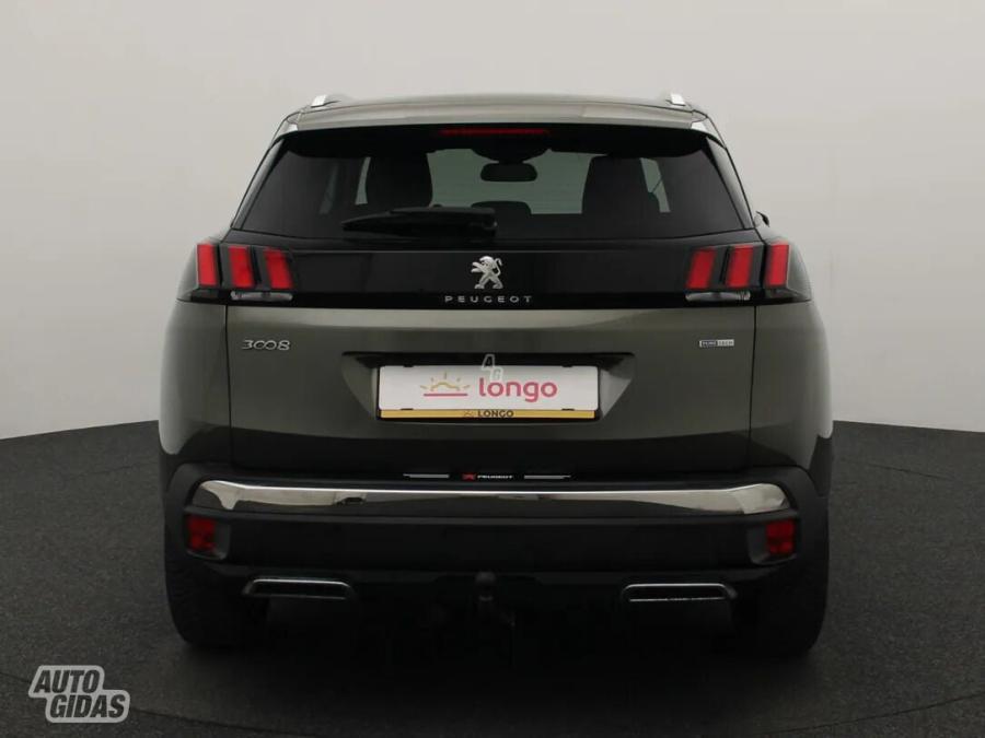 Grey Peugeot 3008 2017 in Vilnius, with an engine capacity of 1.20 L and mileage of 130 thousand km for 11299 €, photo 6 on AUTOMOTO.COM.LV