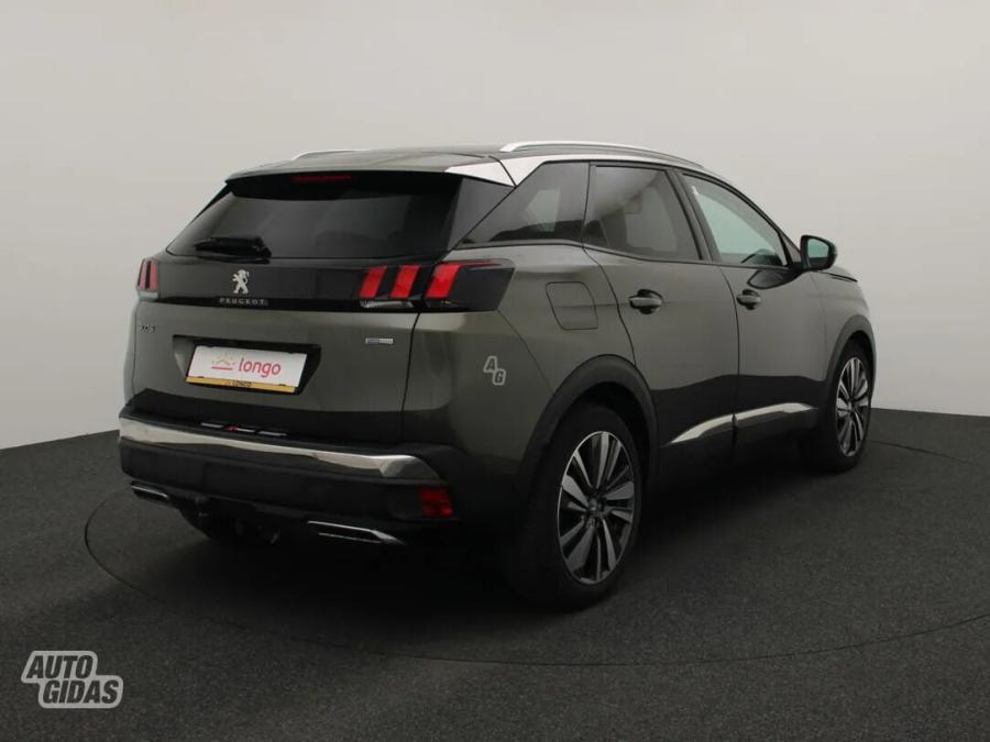Grey Peugeot 3008 2017 in Vilnius, with an engine capacity of 1.20 L and mileage of 130 thousand km for 11299 €, photo 9 on AUTOMOTO.COM.LV