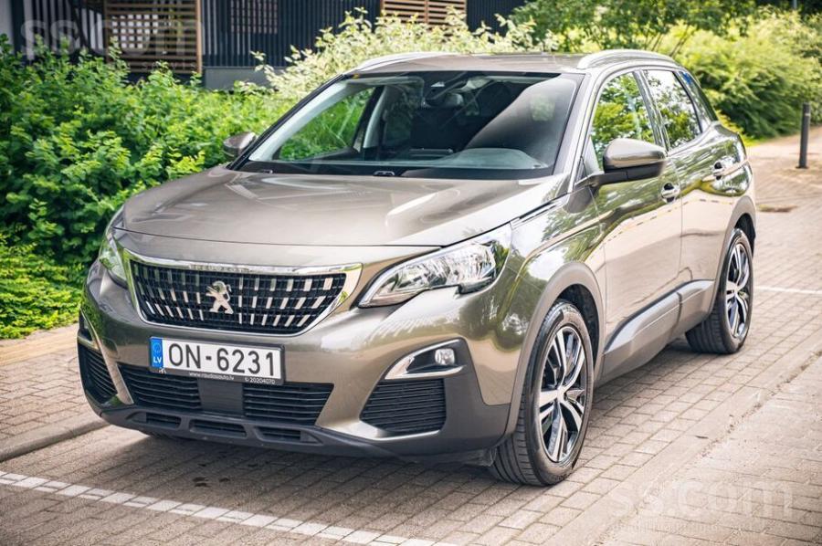 Pelēks Peugeot 3008 2017 Rīga, ar dzinēja tilpumu 1.20 L un nobraukumu 100 tūkst. km par 11990 €, foto 1 vietnē AUTOMOTO.COM.LV
