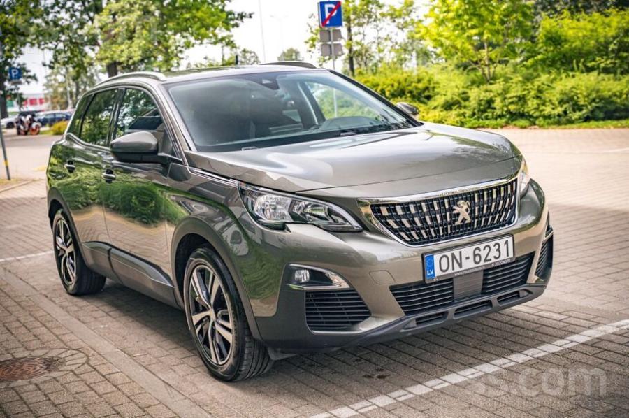 Pelēks Peugeot 3008 2017 Rīga, ar dzinēja tilpumu 1.20 L un nobraukumu 100 tūkst. km par 11990 €, foto 4 vietnē AUTOMOTO.COM.LV