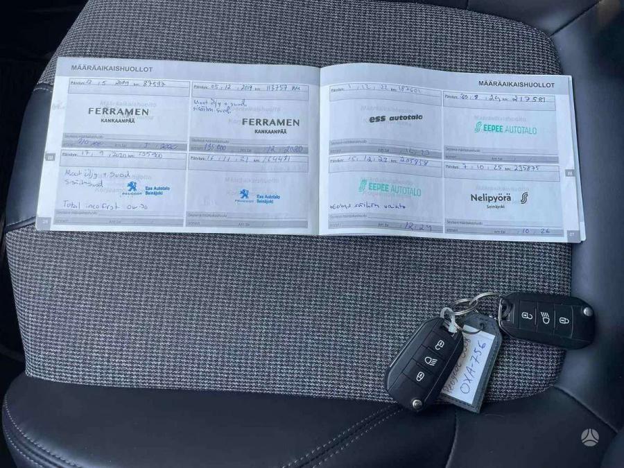 Серый Пежо 3008 2017 в Таураге, объемом двигателя 1.56 л и пробегом 249 тыс. км за 10800 €, фото 14 на AUTOMOTO.COM.LV