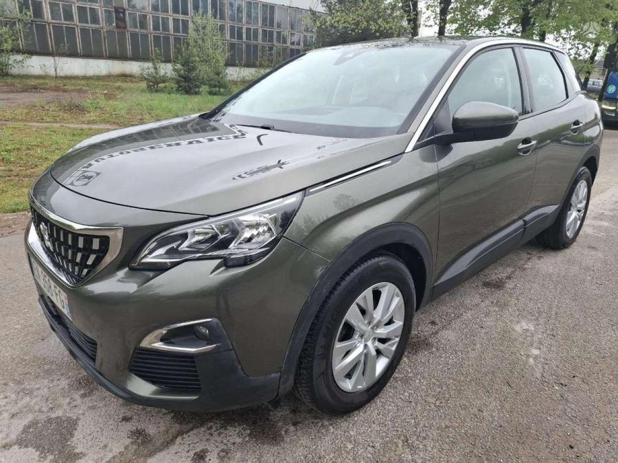 Pelēks Peugeot 3008 2017 Tauragė, ar dzinēja tilpumu 1.20 L un nobraukumu 100 tūkst. km par 7700 €, foto 1 vietnē AUTOMOTO.COM.LV