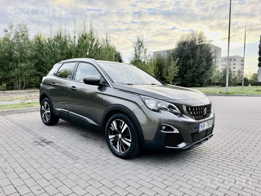 Pelēks Peugeot 3008 2017 Rīga, ar dzinēja tilpumu 1.20 L un nobraukumu 76 tūkst. km par 11950 €, foto 1 vietnē AUTOMOTO.COM.LV