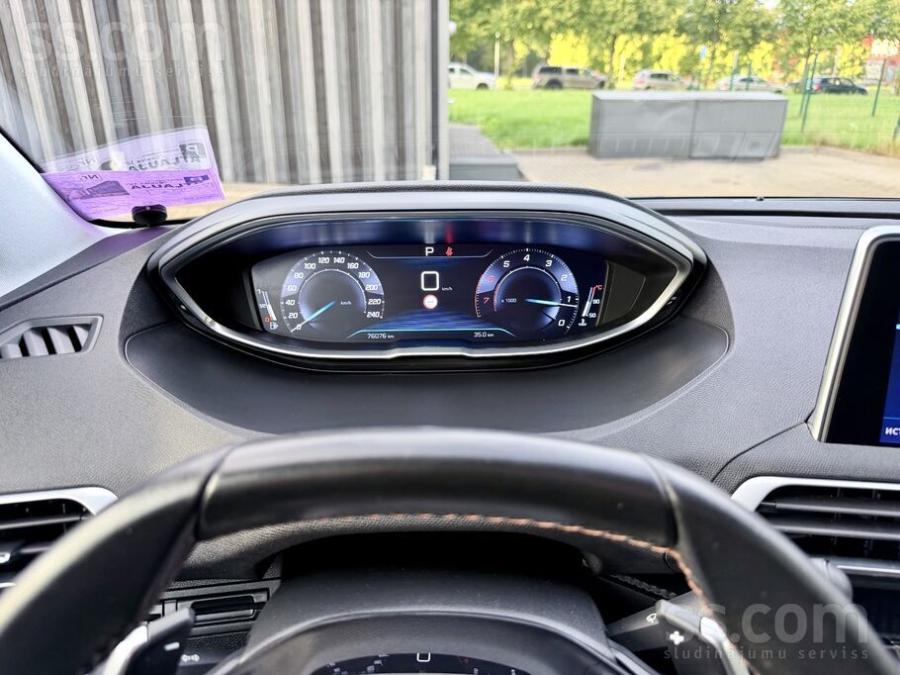 Pelēks Peugeot 3008 2017 Rīga, ar dzinēja tilpumu 1.20 L un nobraukumu 76 tūkst. km par 11950 €, foto 12 vietnē AUTOMOTO.COM.LV