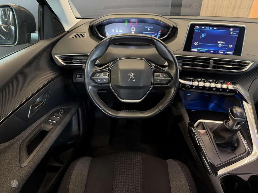 Pelēks Peugeot 3008 2017 Kauņa, ar dzinēja tilpumu 1.20 L un nobraukumu 152 tūkst. km par 11490 €, foto 16 vietnē AUTOMOTO.COM.LV