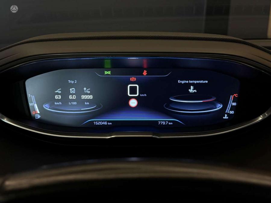 Pelēks Peugeot 3008 2017 Kauņa, ar dzinēja tilpumu 1.20 L un nobraukumu 152 tūkst. km par 11490 €, foto 28 vietnē AUTOMOTO.COM.LV