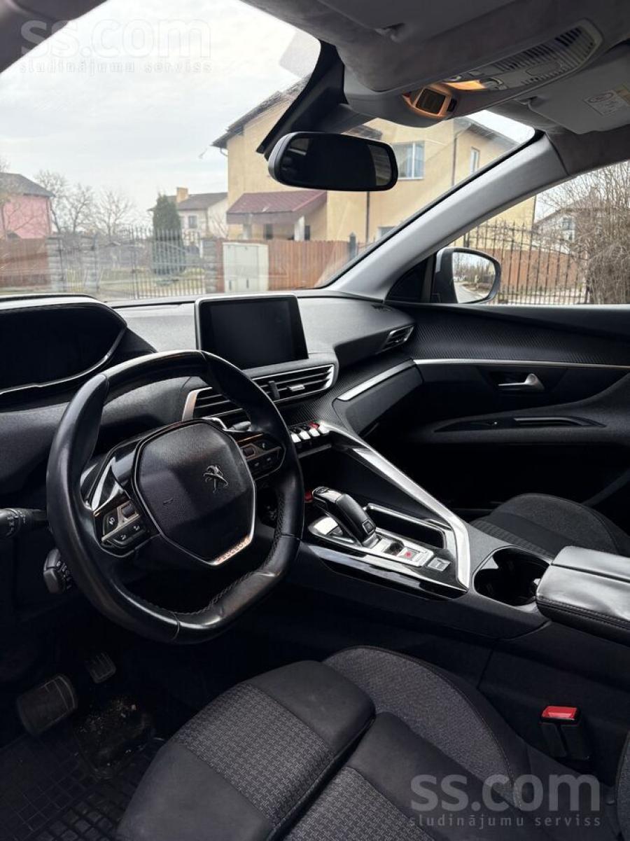 Pelēks Peugeot 3008 2017 Jelgava, ar dzinēja tilpumu 1.60 L un nobraukumu 286 tūkst. km par 9000 €, foto 13 vietnē AUTOMOTO.COM.LV