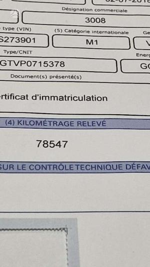Серый Пежо 3008 2018 в Таураге, объемом двигателя 1.50 л и пробегом 98 тыс. км за 10000 €, фото 16 на AUTOMOTO.COM.LV