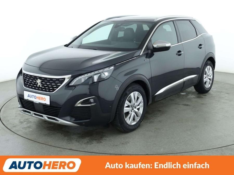 Grey Peugeot 3008 2018 in Kaunas, with an engine capacity of 2.00 L and mileage of 95 thousand km for 24244 €, photo 1 on AUTOMOTO.COM.LV