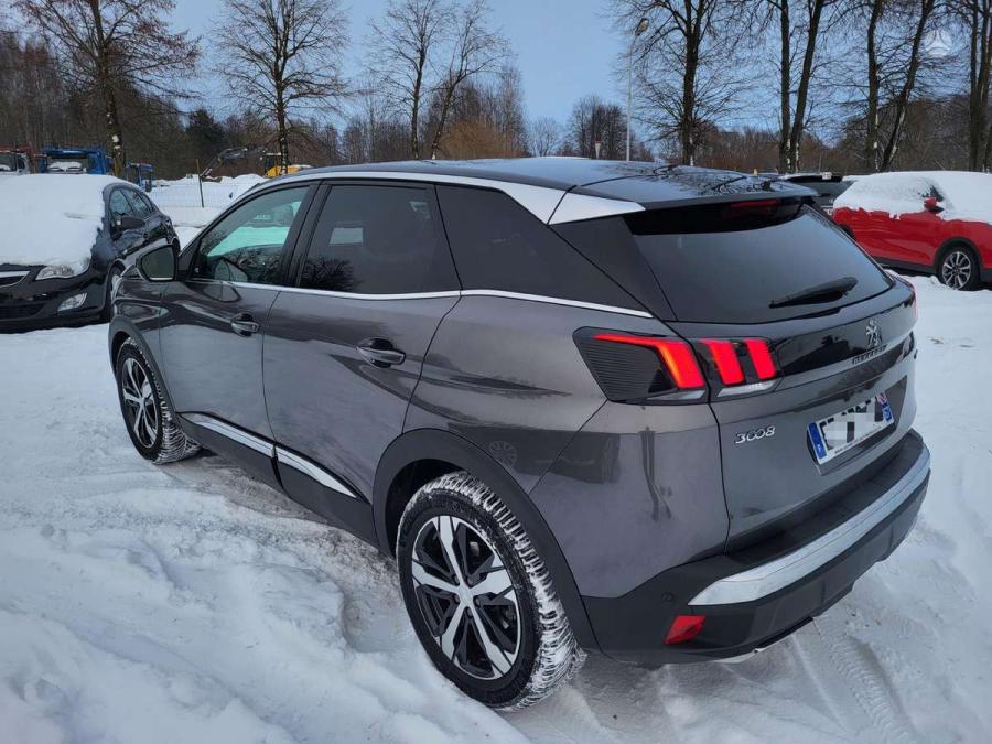 Pelēks Peugeot 3008 2018 Tauragė, ar dzinēja tilpumu 1.50 L un nobraukumu 163 tūkst. km par 13800 €, foto 3 vietnē AUTOMOTO.COM.LV