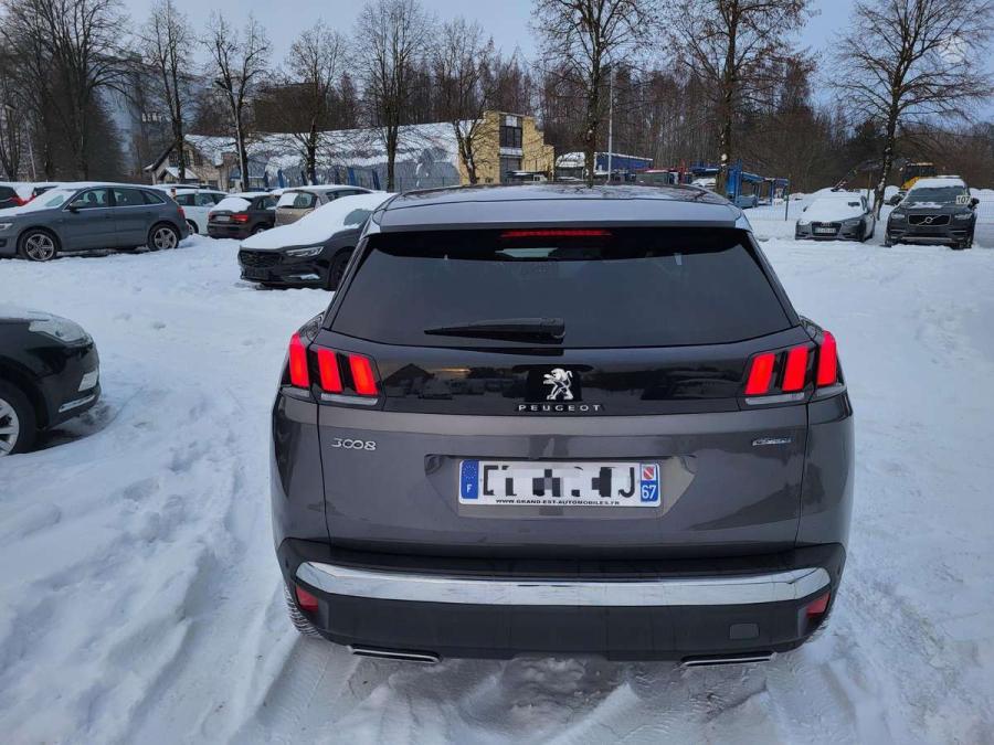 Pelēks Peugeot 3008 2018 Tauragė, ar dzinēja tilpumu 1.50 L un nobraukumu 163 tūkst. km par 13800 €, foto 4 vietnē AUTOMOTO.COM.LV