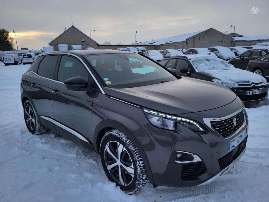Pelēks Peugeot 3008 2018 Tauragė, ar dzinēja tilpumu 1.50 L un nobraukumu 163 tūkst. km par 13800 €, foto 7 vietnē AUTOMOTO.COM.LV