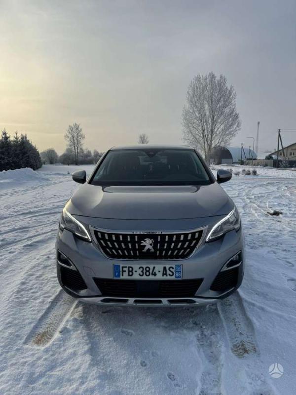Grey Peugeot 3008 2018 in Taurage, with an engine capacity of 1.50 L and mileage of 266 thousand km for 9799 €, photo 3 on AUTOMOTO.COM.LV