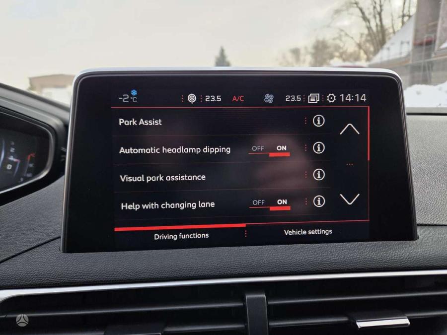 Серый Пежо 3008 2018 в Клайпеда, объемом двигателя 2.00 л и пробегом 223 тыс. км за 15600 €, фото 22 на AUTOMOTO.COM.LV