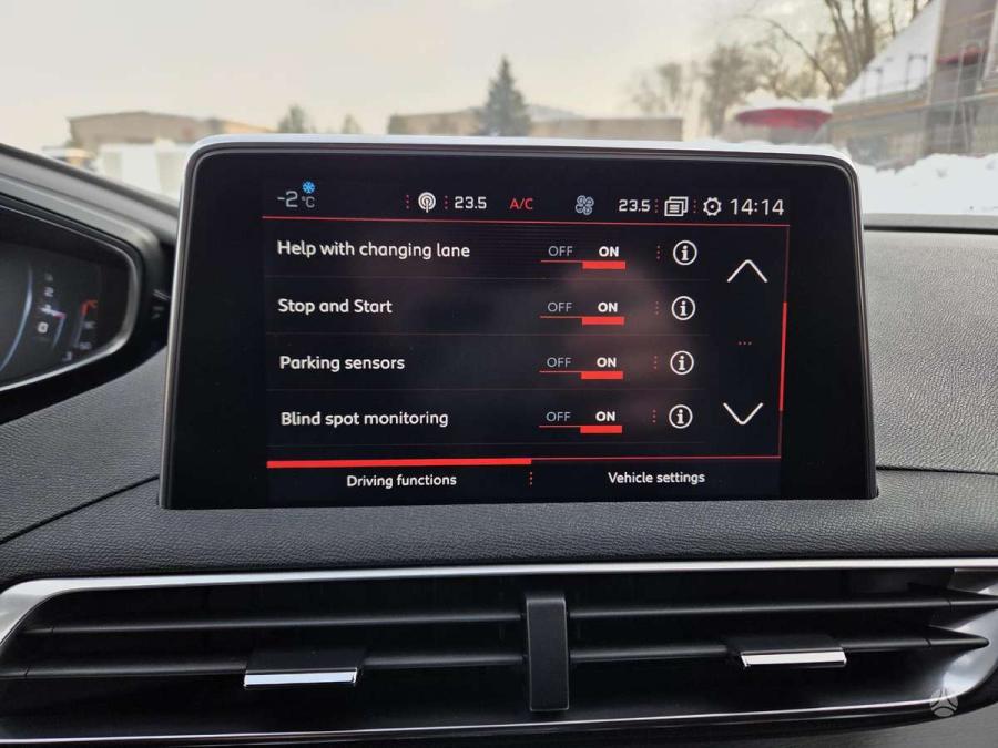 Серый Пежо 3008 2018 в Клайпеда, объемом двигателя 2.00 л и пробегом 223 тыс. км за 15600 €, фото 23 на AUTOMOTO.COM.LV