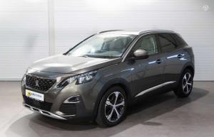 Grey Peugeot 3008 2018 in Vilnius, with an engine capacity of 1.20 L and mileage of 109 thousand km for 14500 €, photo  on AUTOMOTO.COM.LV