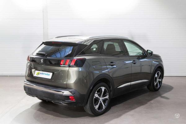 Pelēks Peugeot 3008 2018 Viļņa, ar dzinēja tilpumu 1.20 L un nobraukumu 109 tūkst. km par 14500 €, foto 3 vietnē AUTOMOTO.COM.LV