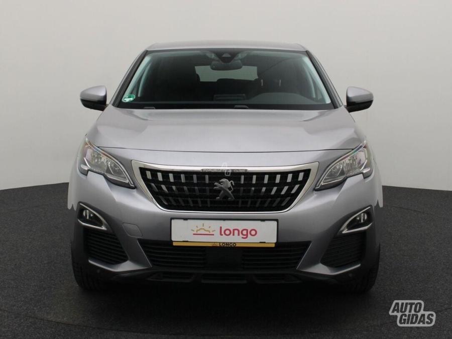 Grey Peugeot 3008 2018 in Vilnius, with an engine capacity of 1.20 L and mileage of 156 thousand km for 11299 €, photo 3 on AUTOMOTO.COM.LV