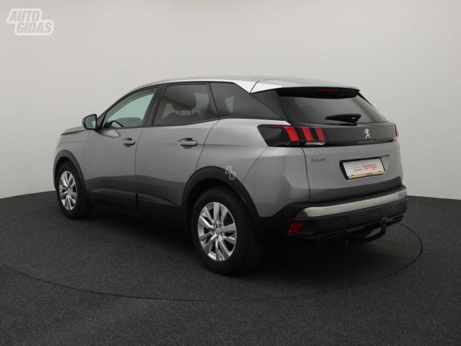 Grey Peugeot 3008 2018 in Vilnius, with an engine capacity of 1.20 L and mileage of 156 thousand km for 11299 €, photo 7 on AUTOMOTO.COM.LV