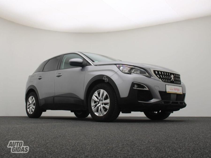 Grey Peugeot 3008 2018 in Vilnius, with an engine capacity of 1.20 L and mileage of 156 thousand km for 11299 €, photo 11 on AUTOMOTO.COM.LV