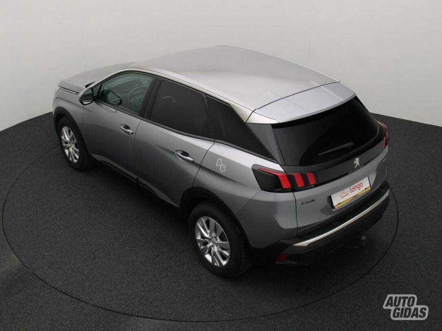 Grey Peugeot 3008 2018 in Vilnius, with an engine capacity of 1.20 L and mileage of 156 thousand km for 11299 €, photo 12 on AUTOMOTO.COM.LV