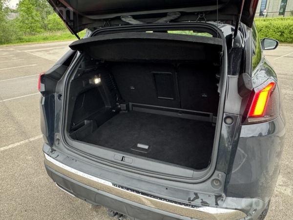 Grey Peugeot 3008 2018 in Tukums, with an engine capacity of 1.20 L and mileage of 152 thousand km for 12300 €, photo 10 on AUTOMOTO.COM.LV