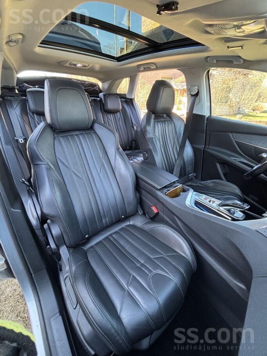 Grey Peugeot 3008 2018 in Jelgava, with an engine capacity of 1.50 L and mileage of 212 thousand km for 12000 €, photo 21 on AUTOMOTO.COM.LV
