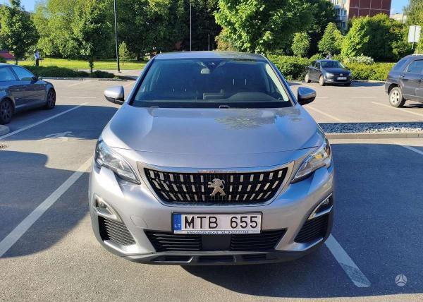 Pelēks Peugeot 3008 2018 Viļņa, ar dzinēja tilpumu 1.20 L un nobraukumu 201 tūkst. km par 7700 €, foto 2 vietnē AUTOMOTO.COM.LV