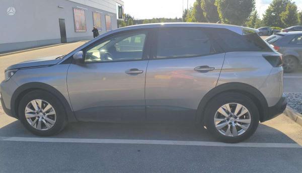 Pelēks Peugeot 3008 2018 Viļņa, ar dzinēja tilpumu 1.20 L un nobraukumu 201 tūkst. km par 7700 €, foto 4 vietnē AUTOMOTO.COM.LV