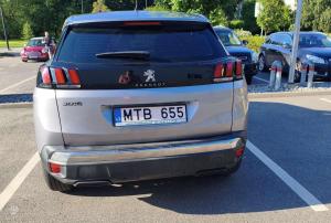 Grey Peugeot 3008 2018 in Vilnius, with an engine capacity of 1.20 L and mileage of 201 thousand km for 7700 €, photo 11 on AUTOMOTO.COM.LV